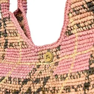Burberry Coarse Woven Tote