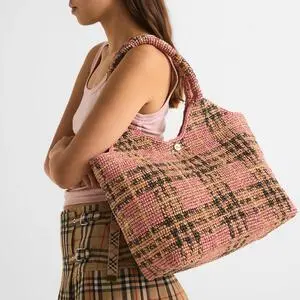 Burberry Coarse Woven Tote