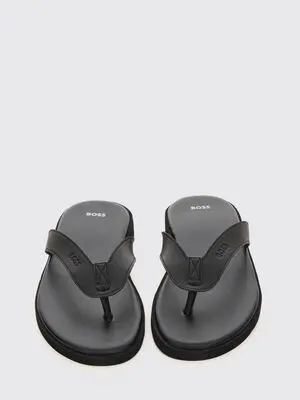 Hugo Boss Logo-embossed Thong Sandals
