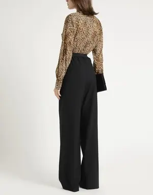 Balenciaga Wide-leg Cool Wool Trousers