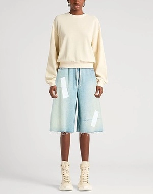 MAISON MARGIELA Light-colored Denim Shorts