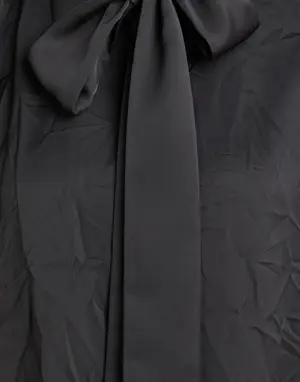 Balenciaga Satin Shirt - Black