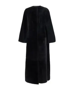 YVES SALOMON Long-sleeved Overcoat