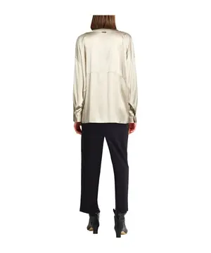Brunello Cucinelli Solid-color Satin Shirt