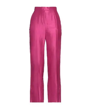Max Mara Shantung Straight Leg Trousers