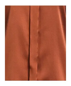 Max Mara Satin Shirt - Brown