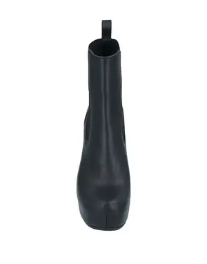 Rick Owens Minimalist High-heeled Ankle Boots