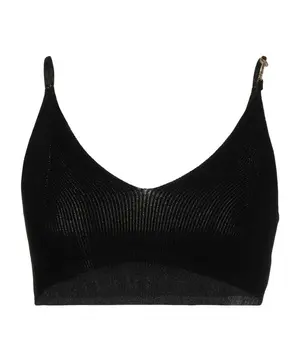Jacquemus Sleeveless Cropped Knit Top