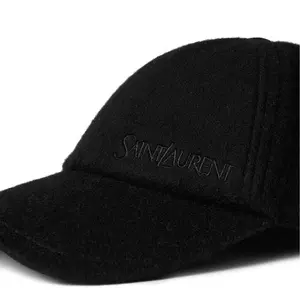 Saint Laurent Logo Embroidered Baseball Cap