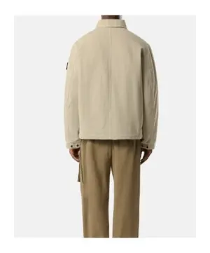 Stone Island Padded Coach Jacket With Anti-drop Finish