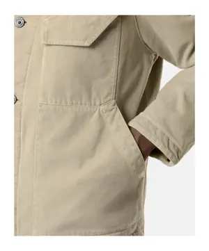 Stone Island Padded Coach Jacket With Anti-drop Finish