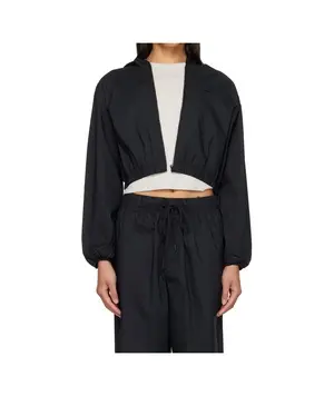 SKIMS Woven Zipper Casual Jacket
