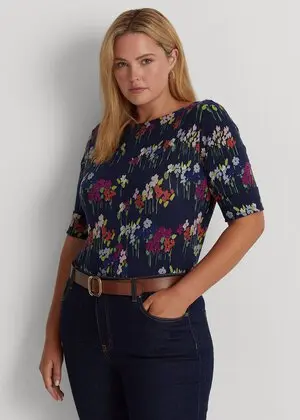 Ralph Lauren Floral Cotton T-shirt