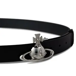 VIVIENNE WESTWOOD Saturn Orb Buckle Belt