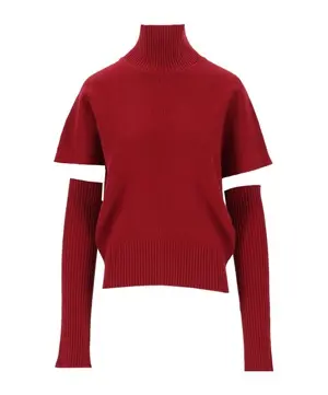 Federica Tosi Turtleneck Sweater - Red