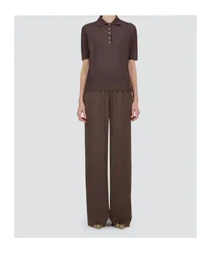 Herno Short-sleeved Knitted Polo Shirt