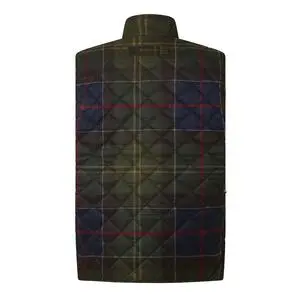 Barbour Tartan Check Quilted Gilet