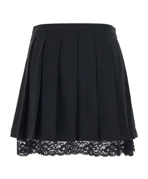 JUCCA Pleated Mini Skirt
