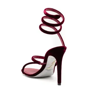 Rene Caovilla Cleo Spiral Heeled Sandals