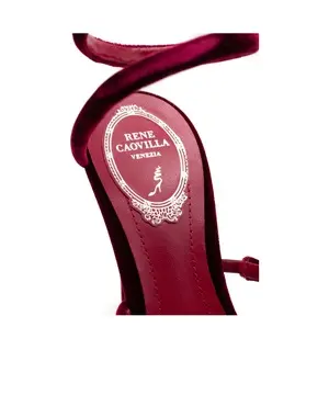 Rene Caovilla Cleo Spiral Heeled Sandals