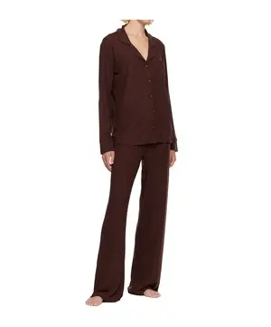 SKIMS Casual Pajama Set - Black