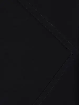Rick Owens Drawstring Wide-leg Panelled Trousers - Black