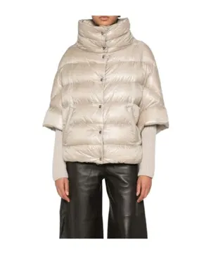 Herno Quilted Long-sleeve Down Jacket - No