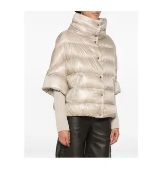 Herno Quilted Long-sleeve Down Jacket - No