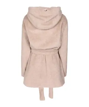 Herno Belted Hooded Coat - No