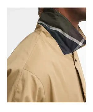 Barbour Single-breasted Mid-length Utility Jacket