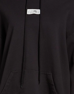 MAISON MARGIELA Solid-color Hooded Sweatshirt