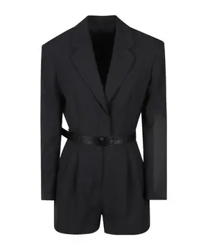 DONDUP Tailored Short Jumpsuit - Black
