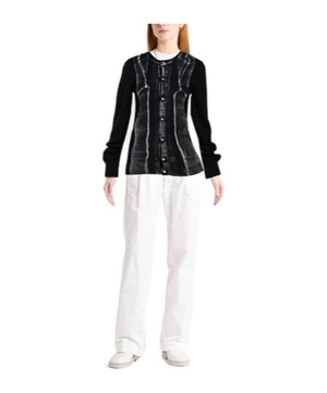 MAISON MARGIELA Solid-color Knitted Sweater
