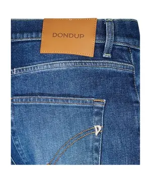 DONDUP Faded Straight-leg Jeans