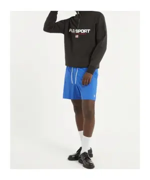 Polo Ralph Lauren Logo-print Half-zip Sweatshirt - Black