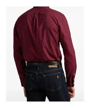 Polo Ralph Lauren Gingham-check Long-sleeve Shirt