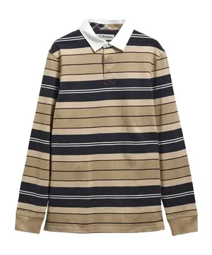 Barbour Stripe Long-sleeve Rugby Shirt