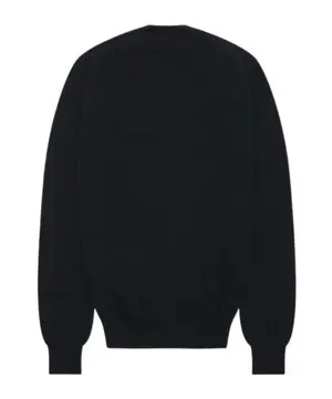 Play Comme Des Garcon Heart-patterned Crew-neck Cardigan