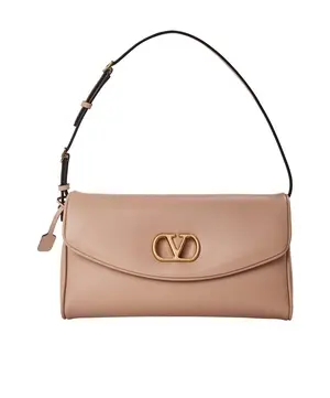 Valentino Garavani Simple Crossbody Bag - Nude