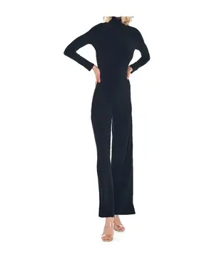 Norma Kamali Crepe Wide-leg Jumpsuit