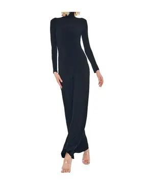 Norma Kamali Crepe Wide-leg Jumpsuit