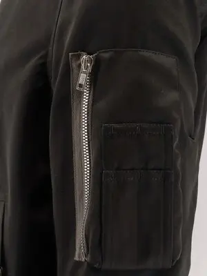 Rick Owens Long-sleeved Zip-up Bomber Jacket