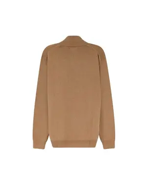 Polo Ralph Lauren Half-zip Long-sleeve Sweater - Nude