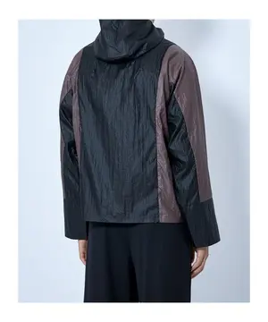 KIKO KOSTADINOV Tomelilla Hooded Jacket - Black/coffee