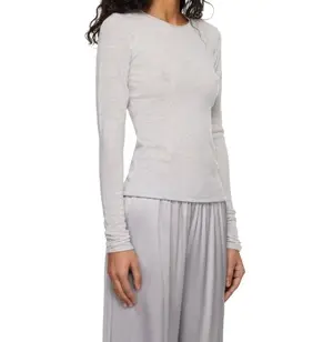 SKIMS Translucent Knitted Cashmere T-shirt