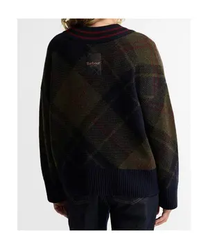 Barbour Argyle V-neck Jumper