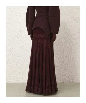 Zimmermann Valiant Panelled Maxi Skirt