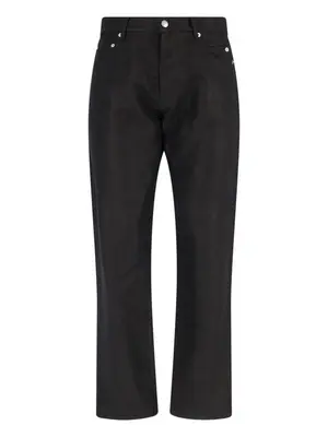 Rick Owens Straight-leg Slim Jeans - Black