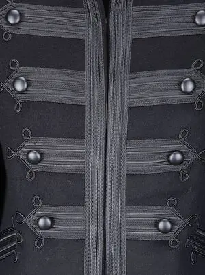 P.a.r.o.s.h Braided Trim Military Jacket