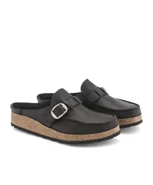 BIRKENSTOCK Buckley Oiled Leather Clogs